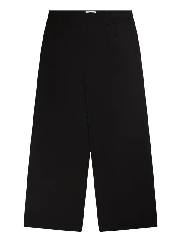 KROST Eco Doubled Pleated Trouser - Black