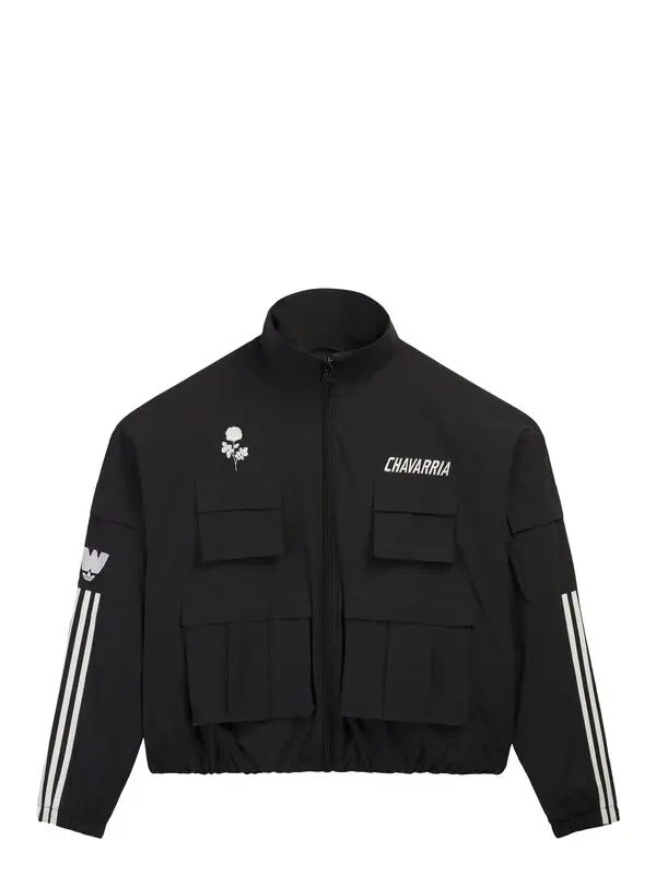 Adidas X Willy Chavarria Cargo Track Jacket - Black