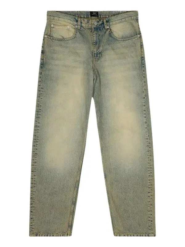 PATTA Sandwashed Denim Pants - Blue