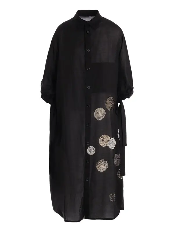 Y’s O-g Sleeve" Shirt - Black