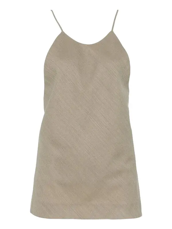Calvin Klein Erin Shirting Dress - Tan