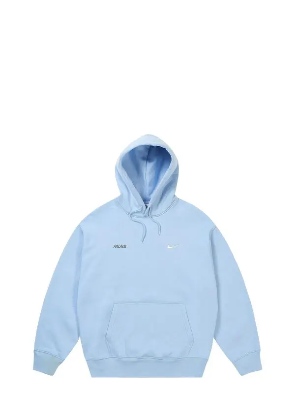 PALACE X Nike Font Swoosh Hoodie - Blue