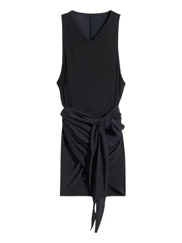LEMAIRE Sleeveless Wrap Top - Grey