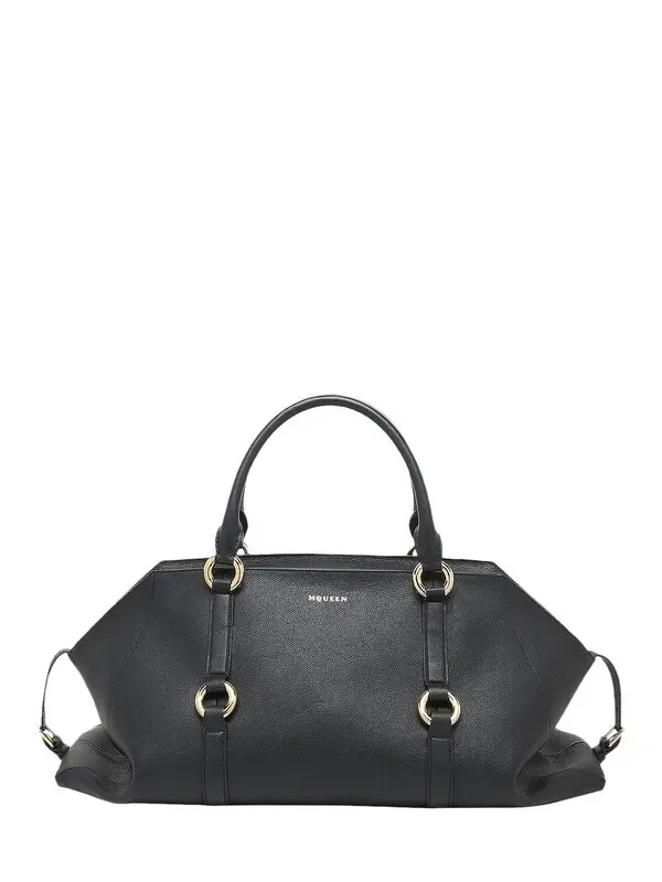 Alexander McQueen Leather Tote - Black