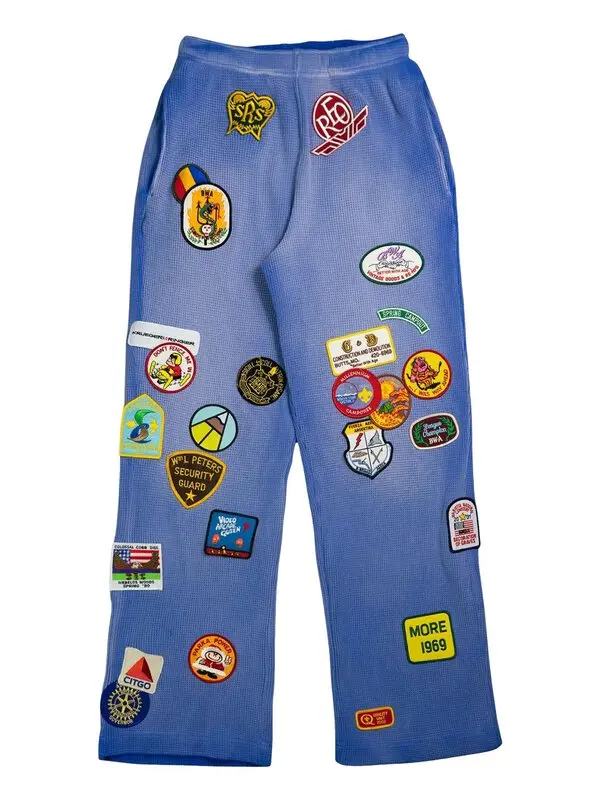 *BETTER WITH AGE Better With Age Gentle Waffle Sweatpants - Blue