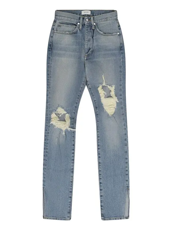 Rhude Skinny Fit Jeans - Blue