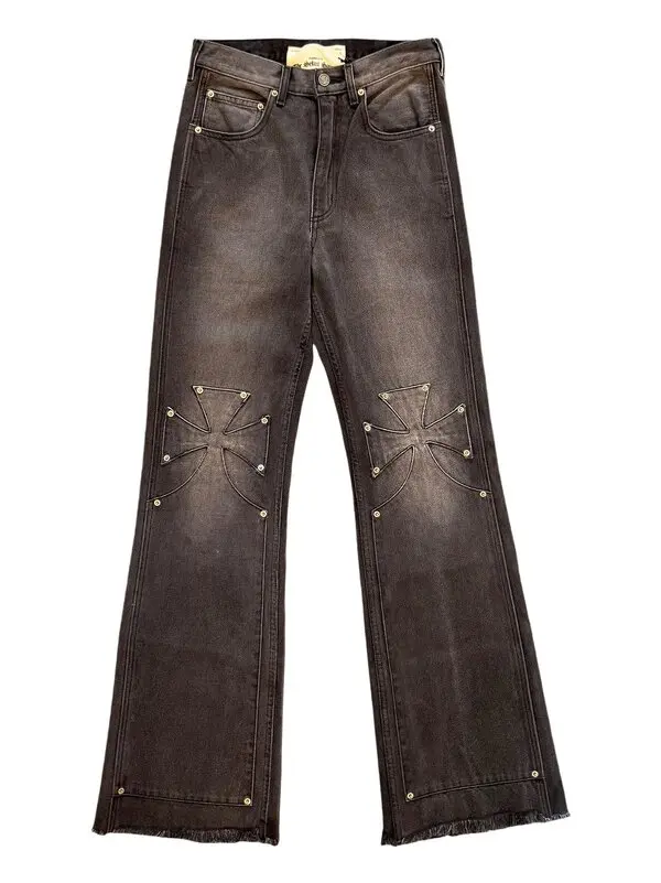 SEKRIT SAINTS Chopper Carpenter Vintage Jeans - Black