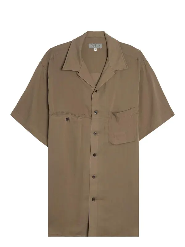 YOHJI YAMAMOTO POUR HOMME Short Sleeve Shirt - Black