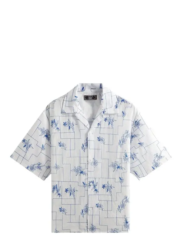 Kith Embroidered Cotton Voile Shirt - White