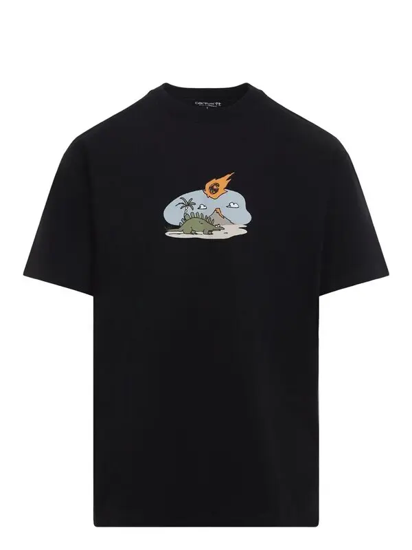Carhartt Work In Progress Short-sleeve Graphic T-shirt - Black