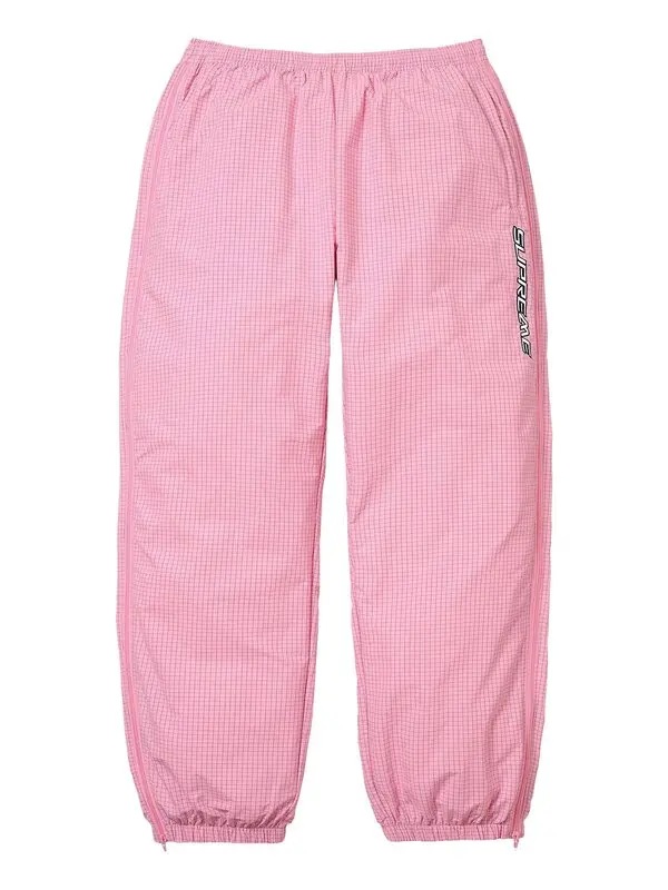 Supreme Ripstop Warm Up Pant - Pink