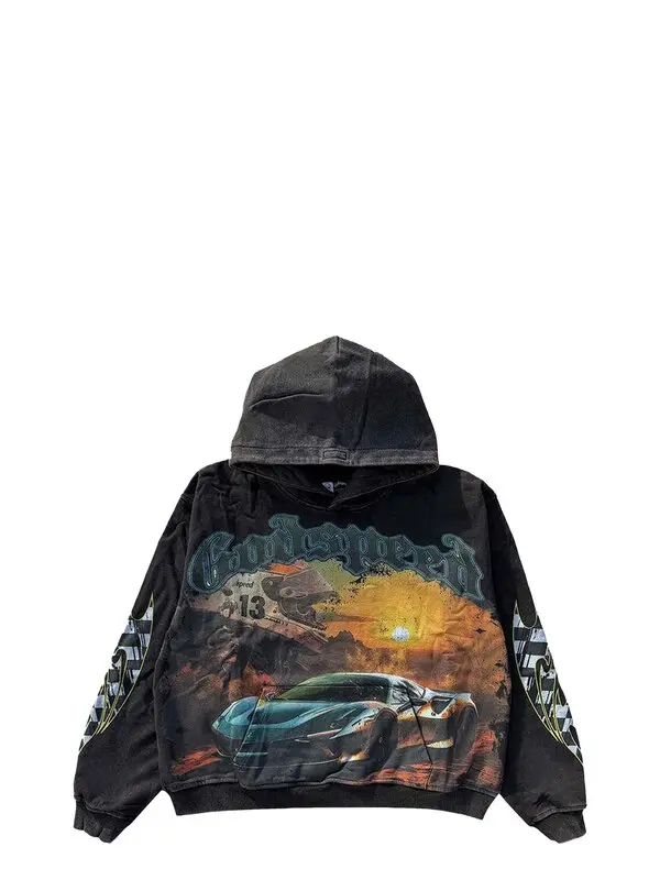 GODSPEED Sunset Drift Hoodie - Black