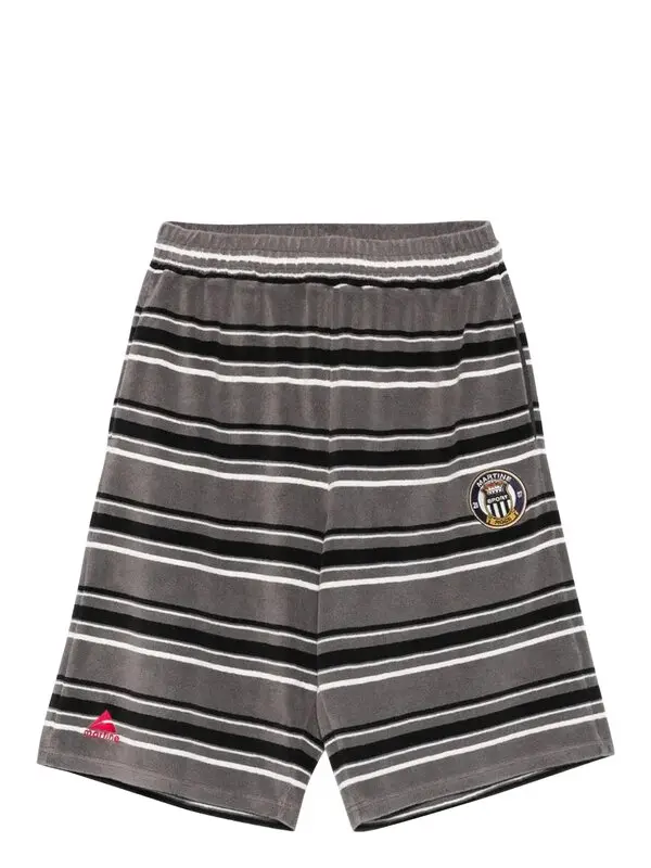 Martine Rose Striped Sweatshorts - Multicolor