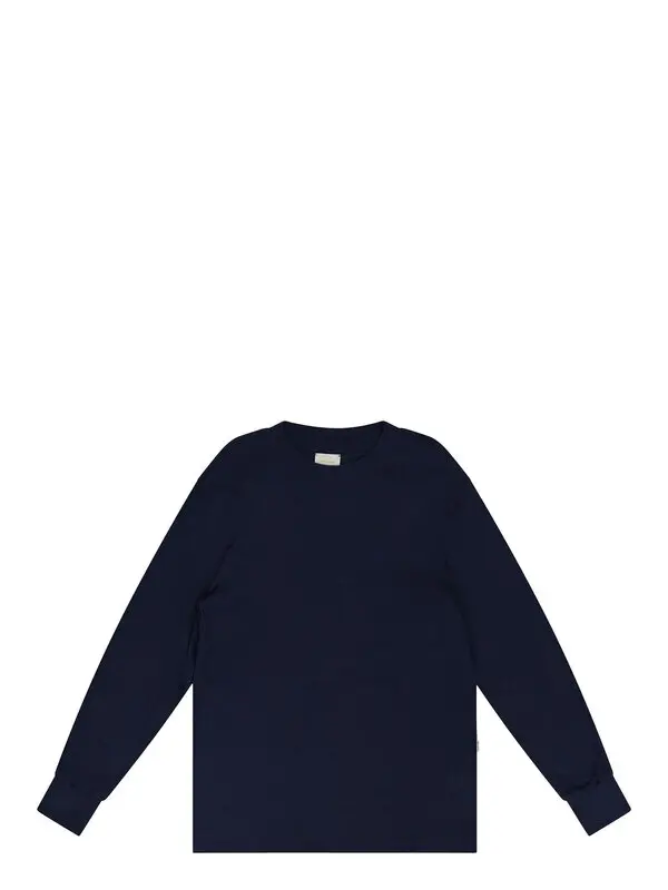 Aimé Leon Dore Tonal Logo Long Sleeve Tee - Blue