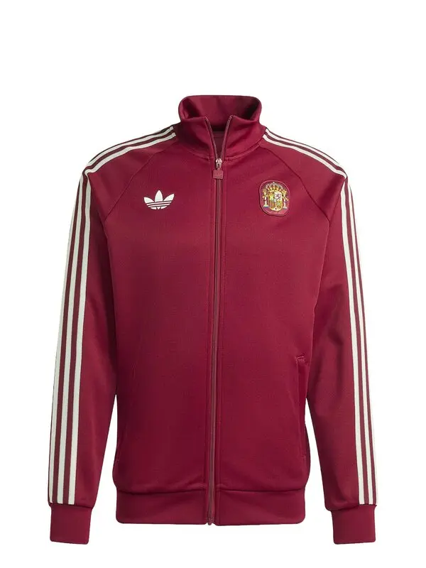 Adidas Spain Originals Track Top Burgundy - Red