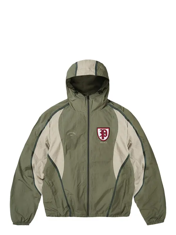 PALACE Scrum Hooded Shell Jacket - Green
