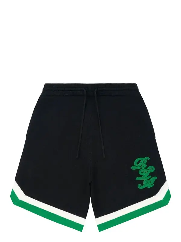 RtA Elias Logo Shorts - Black
