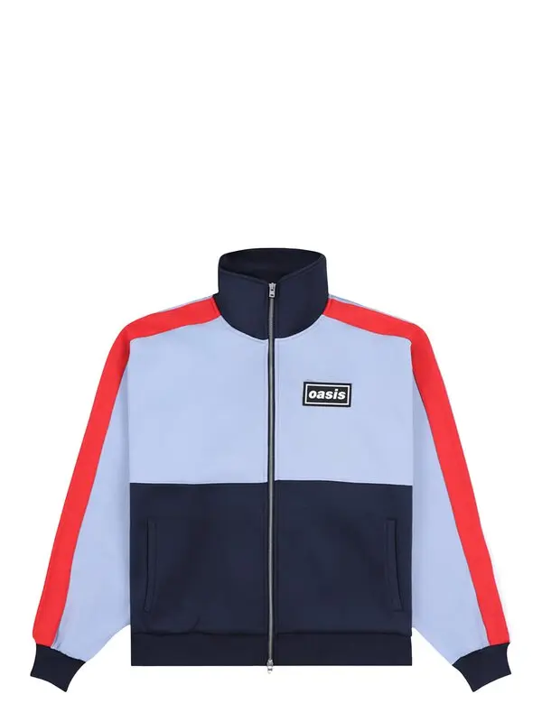 PLEASURES Forever" Track Jacket - Blue
