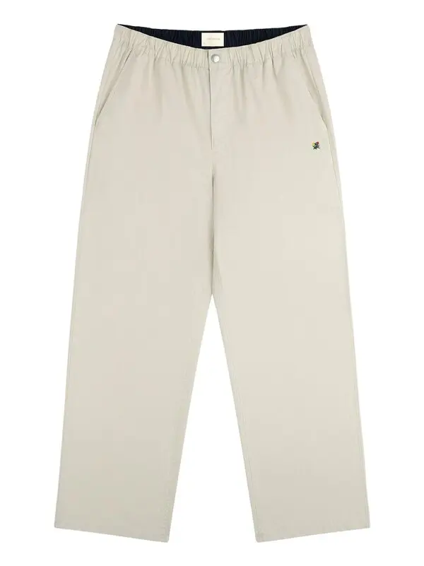Aimé Leon Dore Washed Cotton Windbreaker Pant - Silver