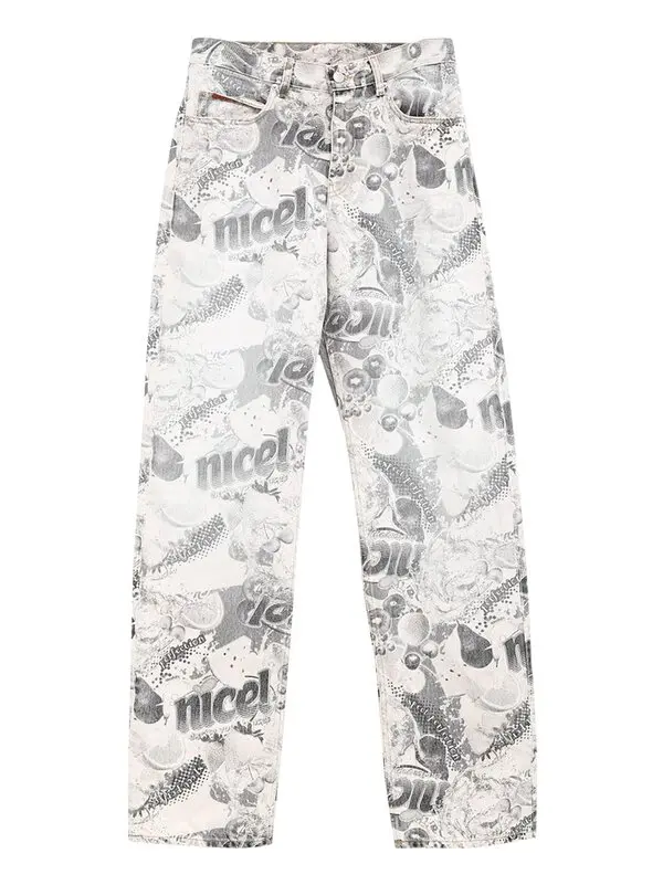 Martine Rose 5 Pocket Relaxed Fit Jean - White