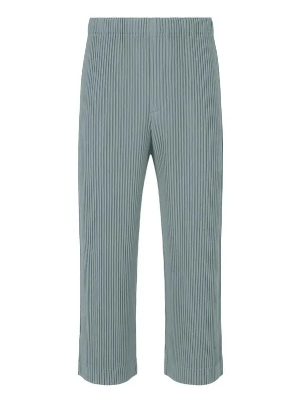 Issey Miyake Pleated Trousers - Blue