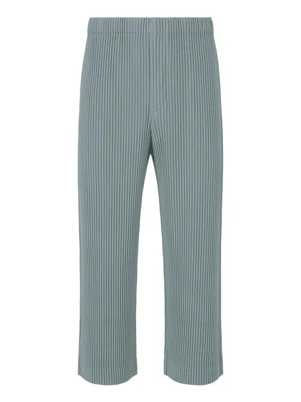 Issey Miyake Pleated Trousers - Blue