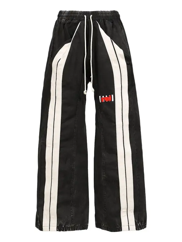 RIVINGTON ROI REBIS Apocrypha Trappist Wide Leg Pants - Black