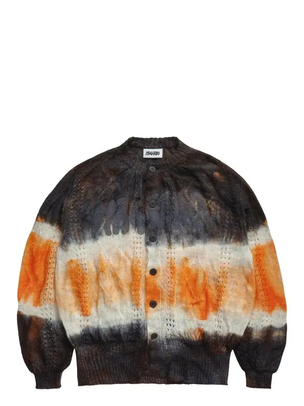 MAGLIANO Tie-dye Knit Cardigan - Orange