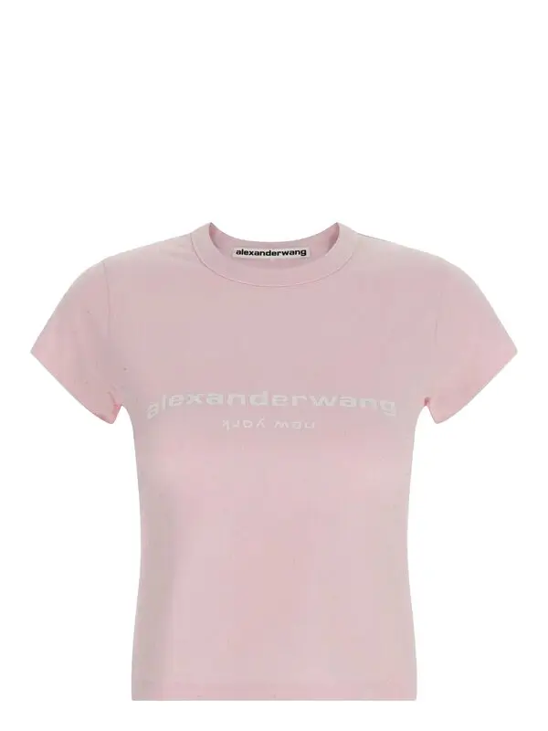 Alexander Wang Logo T-shirt - Pink