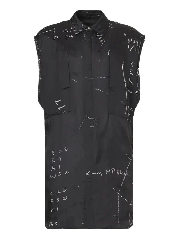 Rick Owens Jumbo Sl Outershirt - Black