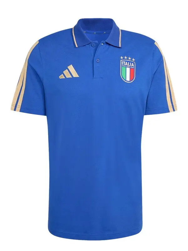 Adidas Italia Dna Polo Shirt - Blue