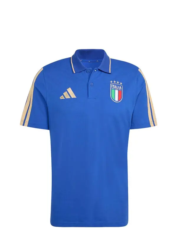 Adidas Italia Dna Polo Shirt - Blue
