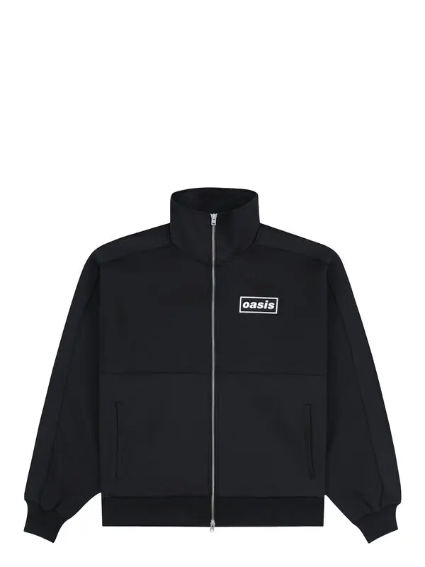 PLEASURES Forever Track Jacket - Black
