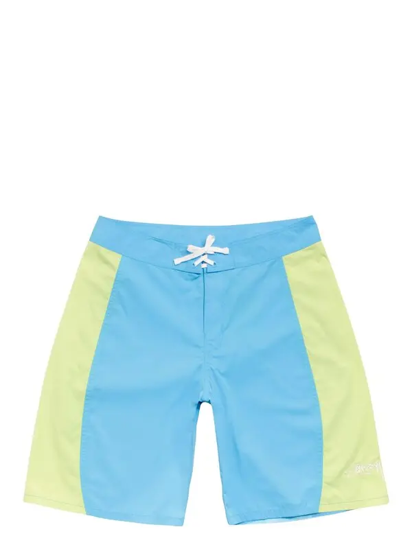 StÜssy Curved Panel Board Shorts - Blue