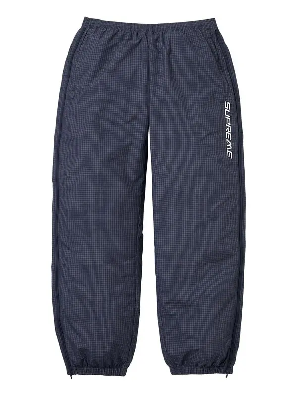 Supreme Ripstop Warm Up Pants - Blue