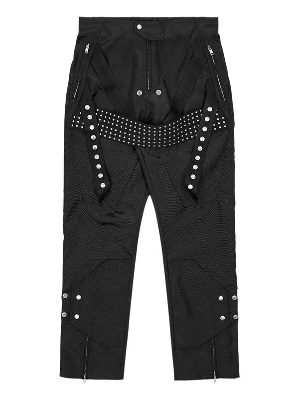 Rick Owens Megastrapped Motopants - Black
