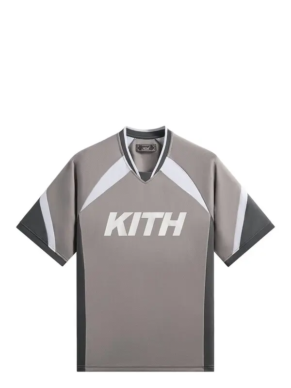 Kith Otto Mesh Chase Ii Jersey - Grey