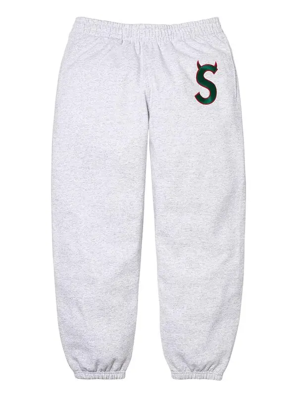 Supreme Devil's Logo Sweatpant - Grey