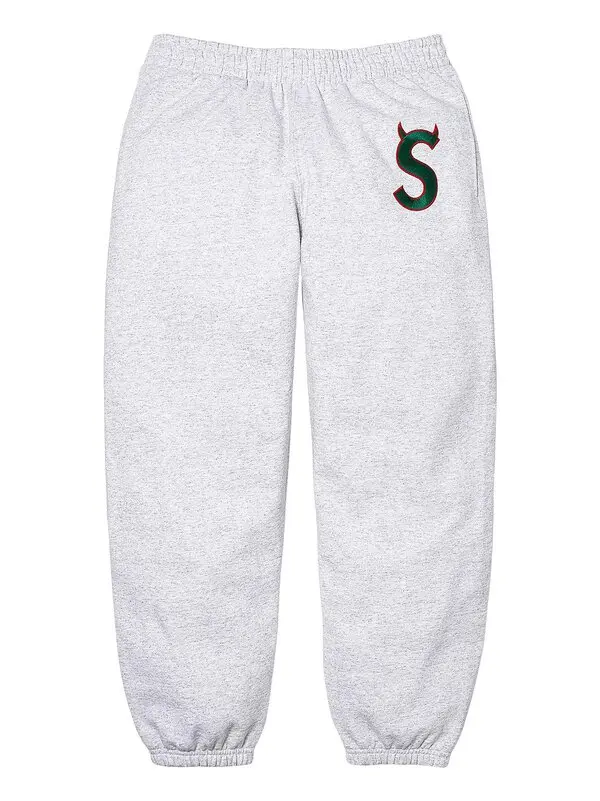 Supreme Devil's Logo Sweatpant - Grey