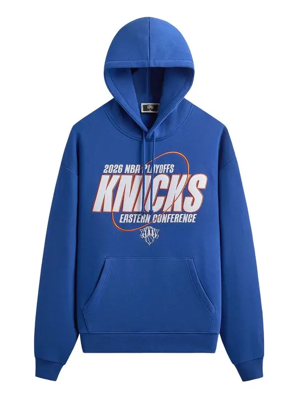 Kith For The New York Knicks Playoffs Nelson Hoodie - Blue