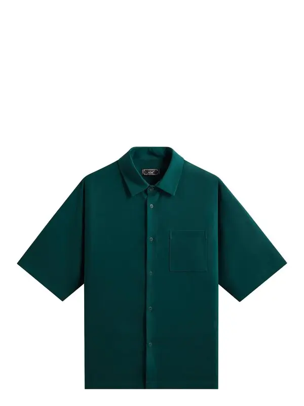 Kith Drape Twill Raf Dolman Button-down Shirt - Blue
