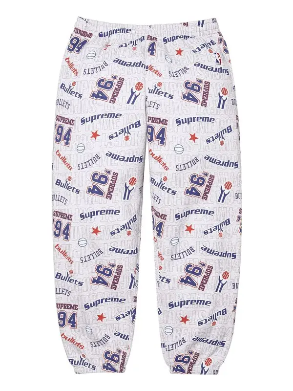Supreme X Mitchell & Ness Teams Sweatpant - Grey