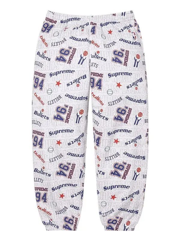 Supreme X Mitchell & Ness Teams Sweatpant - Grey