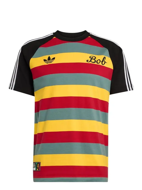 Adidas Bob Marley Originals Striped T-shirt - Multicolor