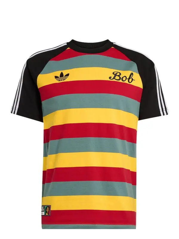 Adidas Bob Marley Originals Striped T-shirt - Multicolor