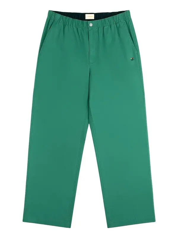 Aimé Leon Dore Washed Cotton Windbreaker Pant - Green