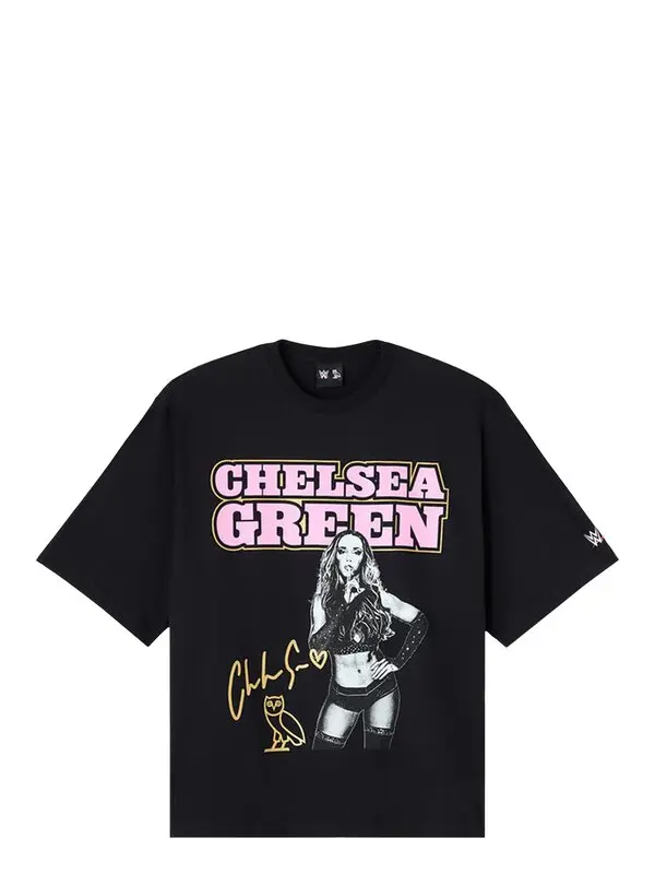 OVO X Wwe Chelsea Green Graphic T-shirt - Black