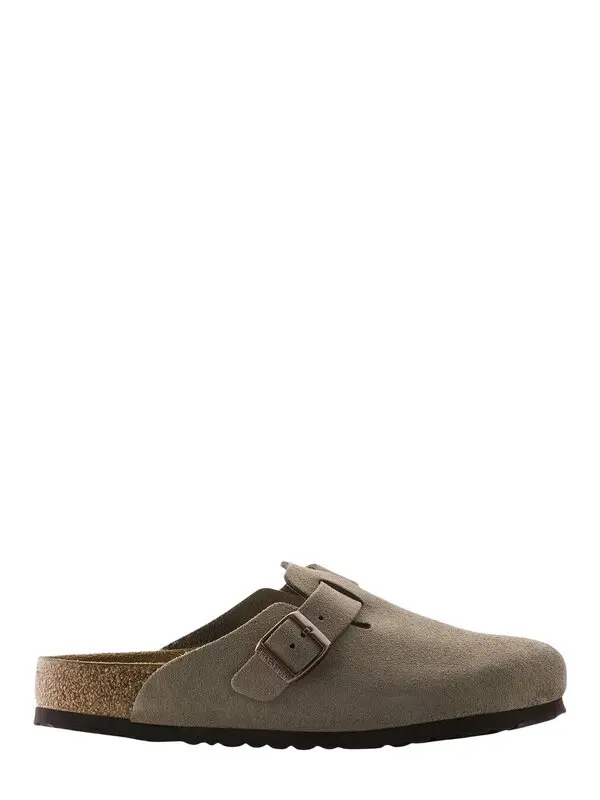 BIRKENSTOCK Boston Clogs With Soft Footbed - White