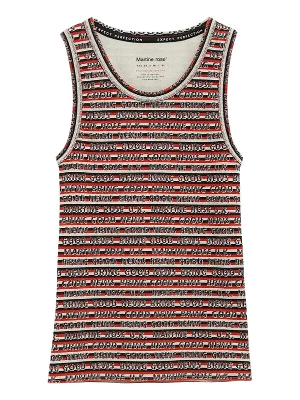 Martine Rose Striped Vest - Multicolor