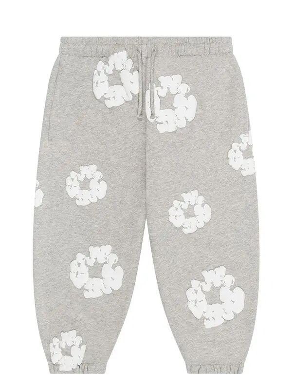 DENIM TEARS Cotton Wreath Sweatpants - Grey